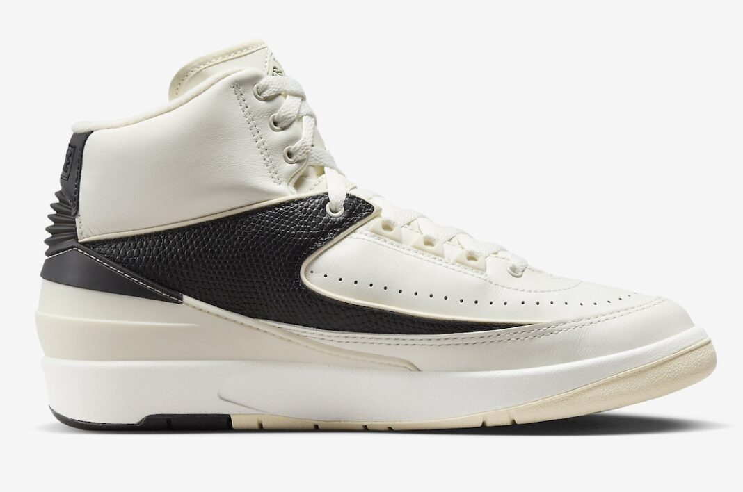 Women's Air Jordan 2 Sail Black DX4400-100