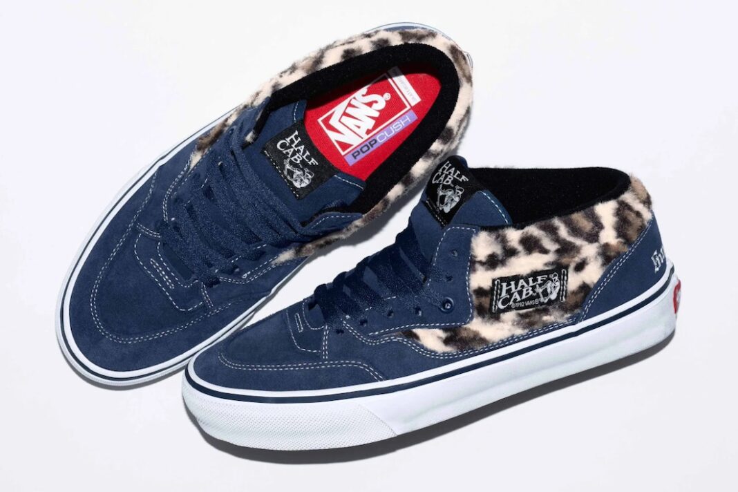 Supreme x Vans Half Cab / Old Skool Leopard Pack