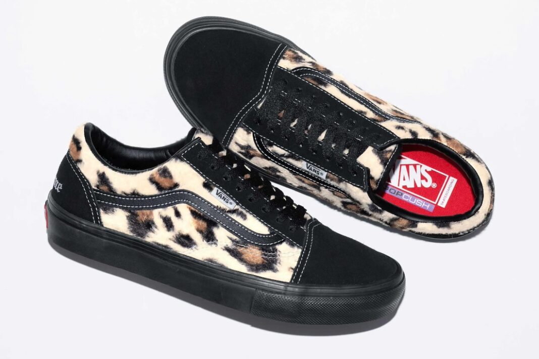 Supreme x Vans Half Cab / Old Skool Leopard Pack