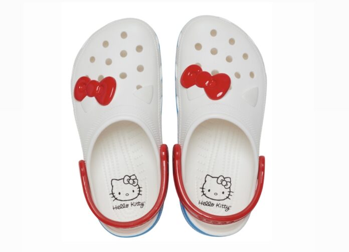 Hello Kitty x Crocs Classic Clog White 2024
