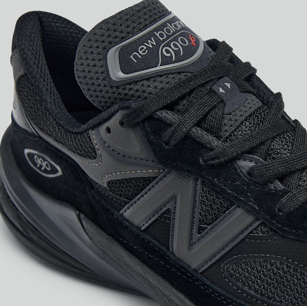 New Balance 990v6 Made in USA Triple Black U990BB6