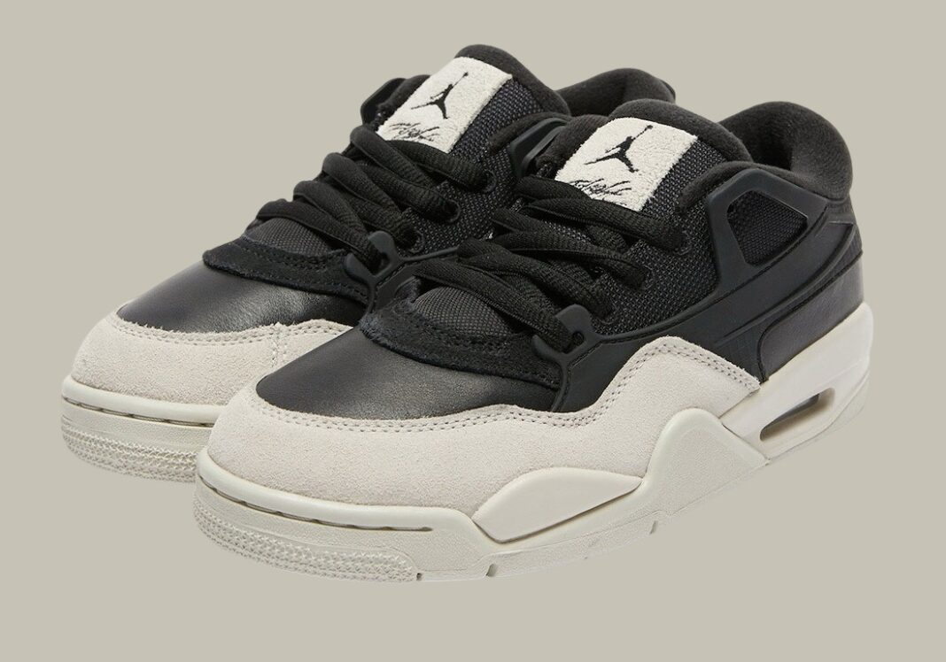 Air Jordan 4 RM Black Light Bone FQ7939-001