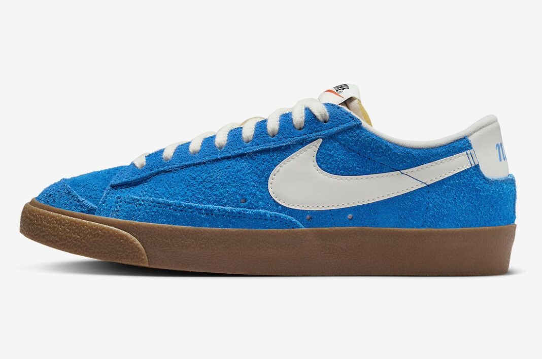 Nike Blazer Low '77 Blue Suede FQ8060-400