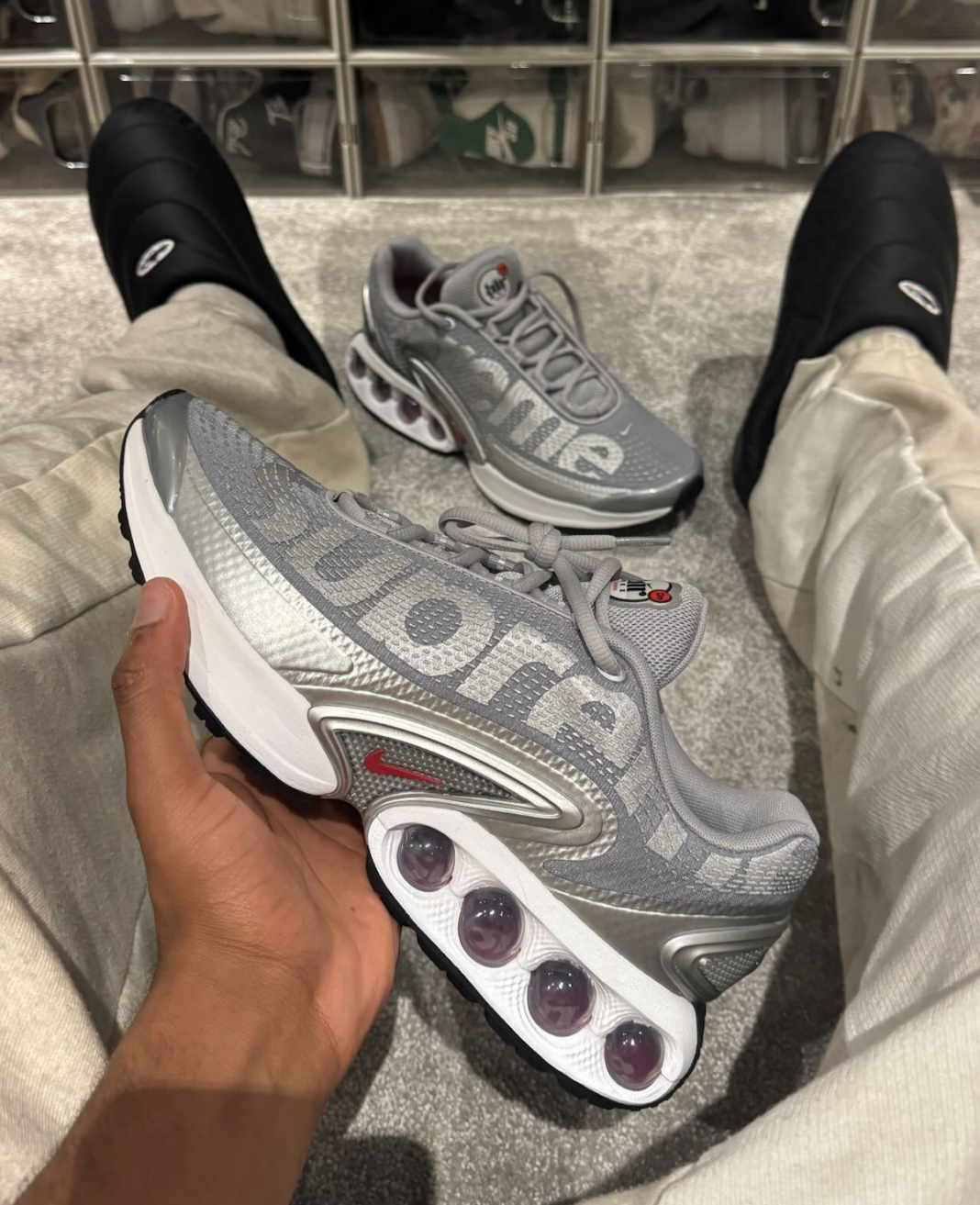 Este é o Nike x Supreme Air Max Dn Silver Bullet | RAPGOL ...