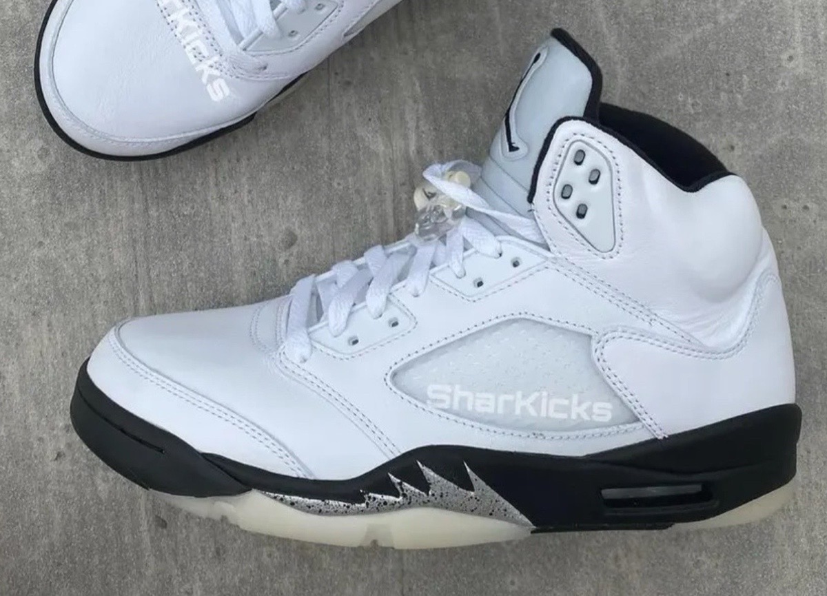 Air Jordan 5 White Black DD0587-110