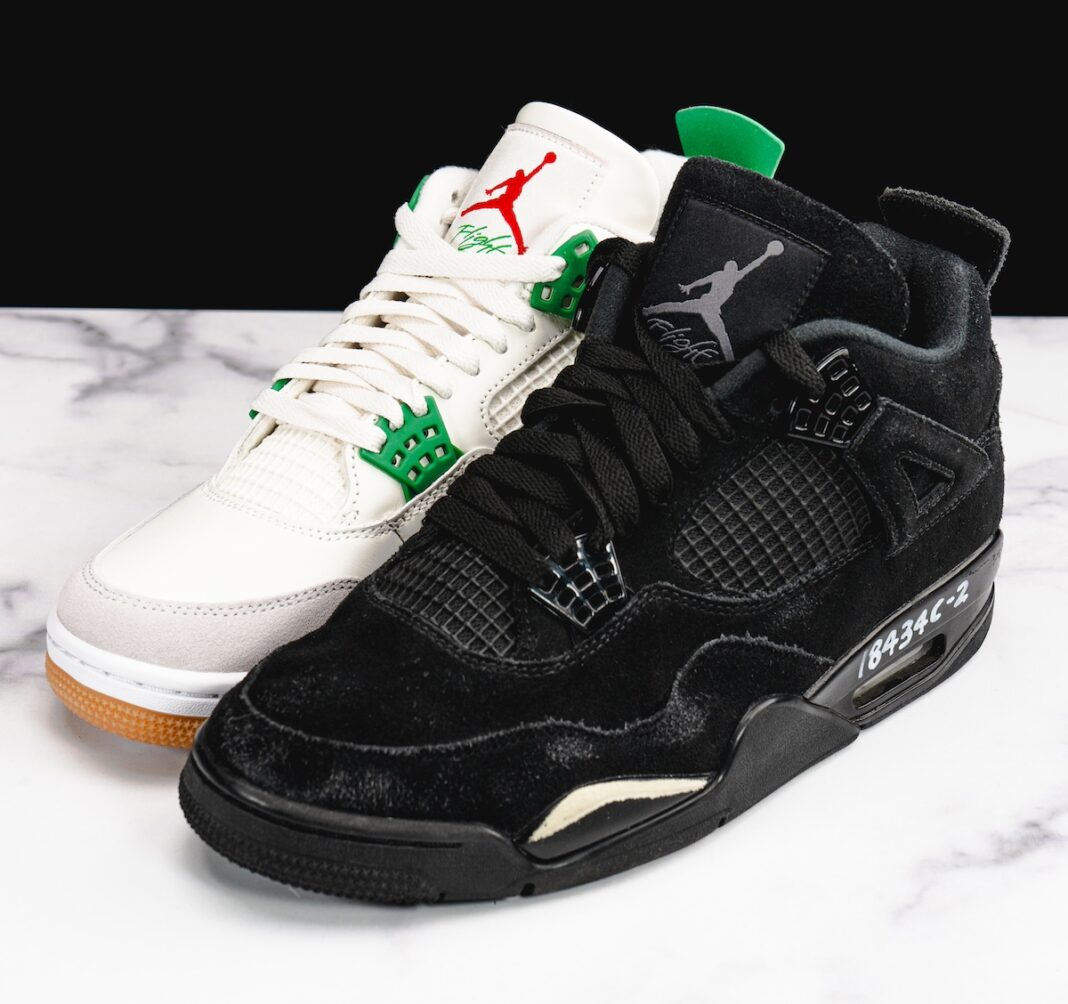 Nike SB x Air Jordan 4 Black Cat Wear-Test Sample