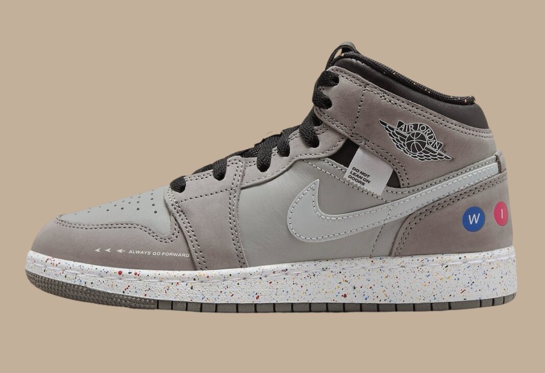 Air Jordan 1 Mid Wings NYC Subway FZ1209-001