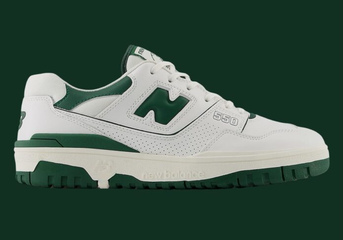 New Balance 550 Golf White Green MG550WG