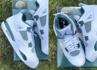 Air Jordan 4 Oxidized Green FQ8138-103