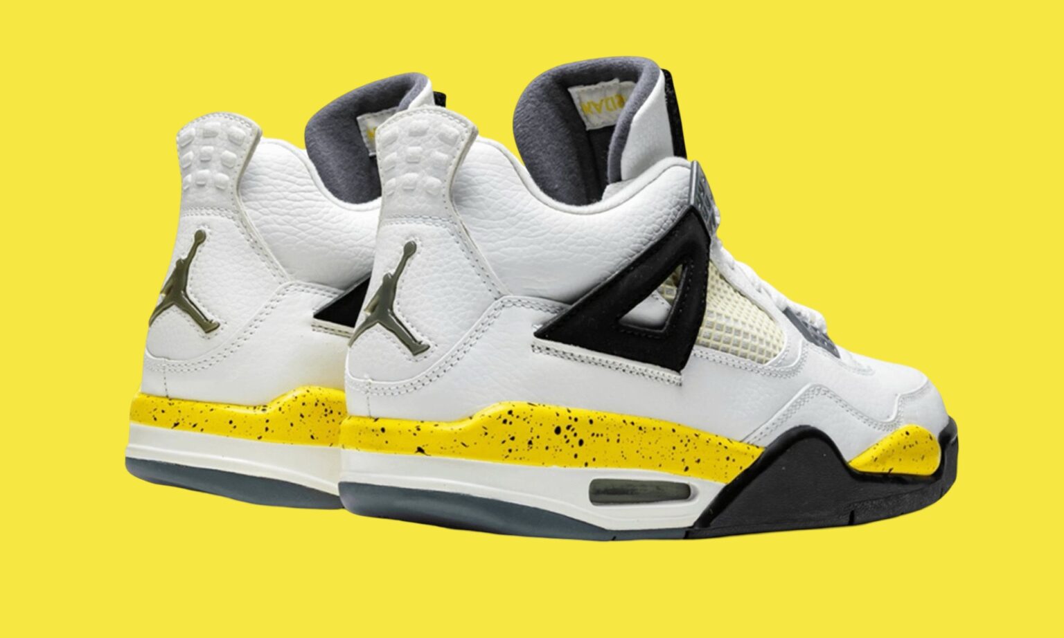 Air Jordan 4 LS Tour Yellow vs Air Jordan 5 Fire Red Comparison