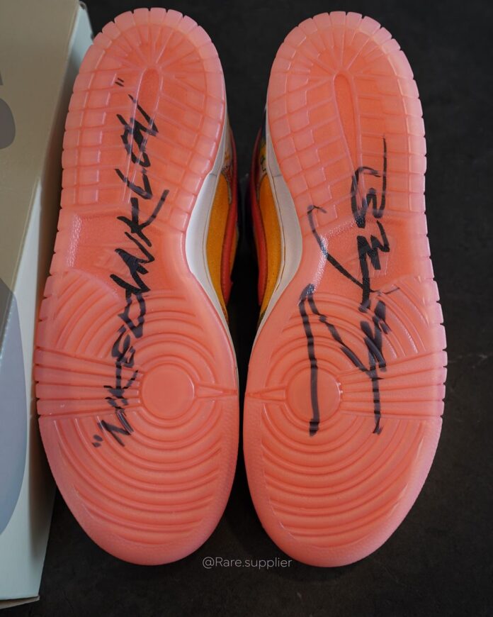 Futura Laboratories x Nike SB Dunk Low Sunblush (Friends & Family ...