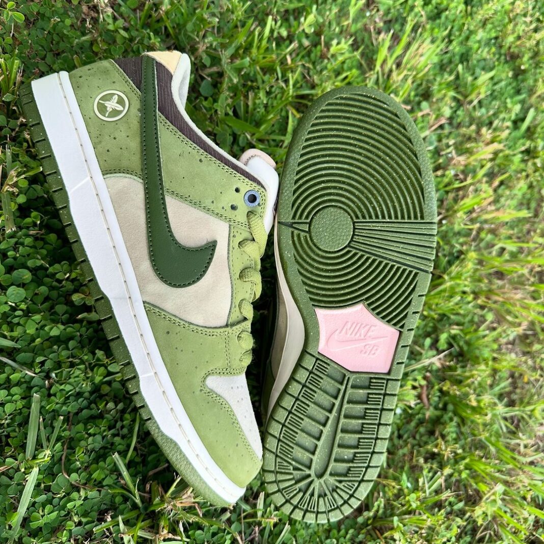 Yuto Horigome x Nike SB Dunk Low Asparagus HF8022-300
