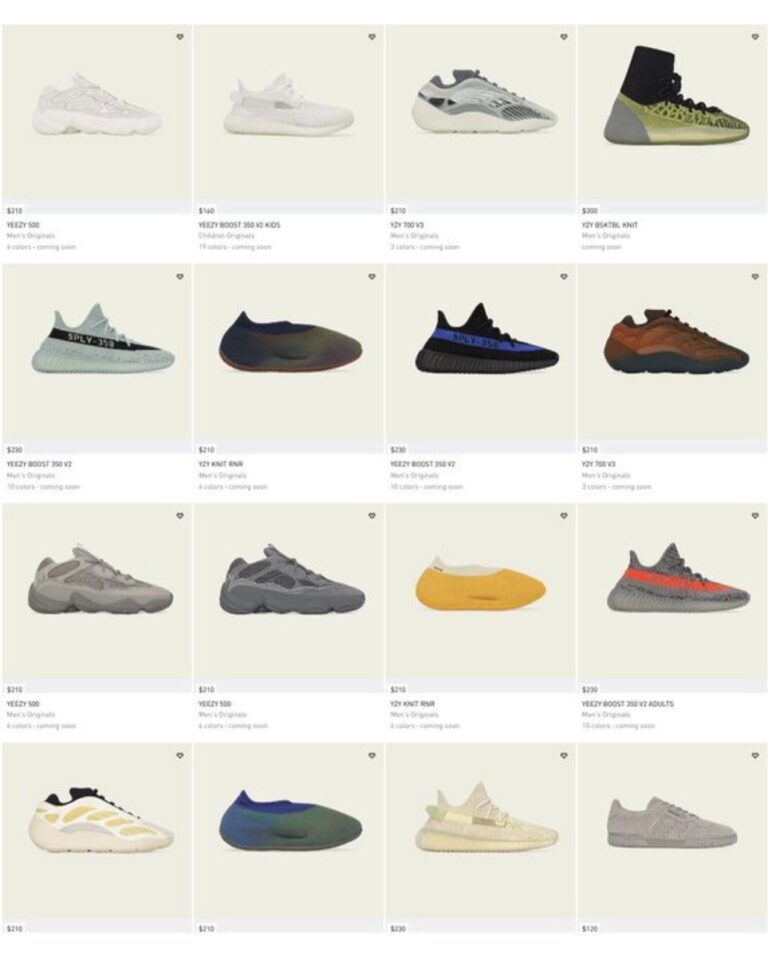adidas Yeezy Day 2024 Restock Release List