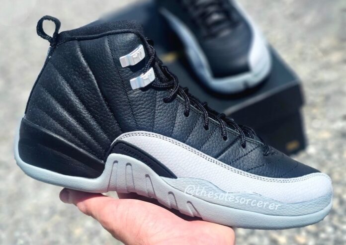 Air Jordan 12 Black Wolf Grey CT8013-010