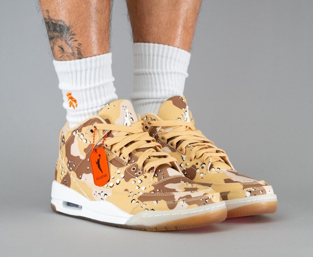 Air Jordan 3 WNBA Desert Camo HM4301-200