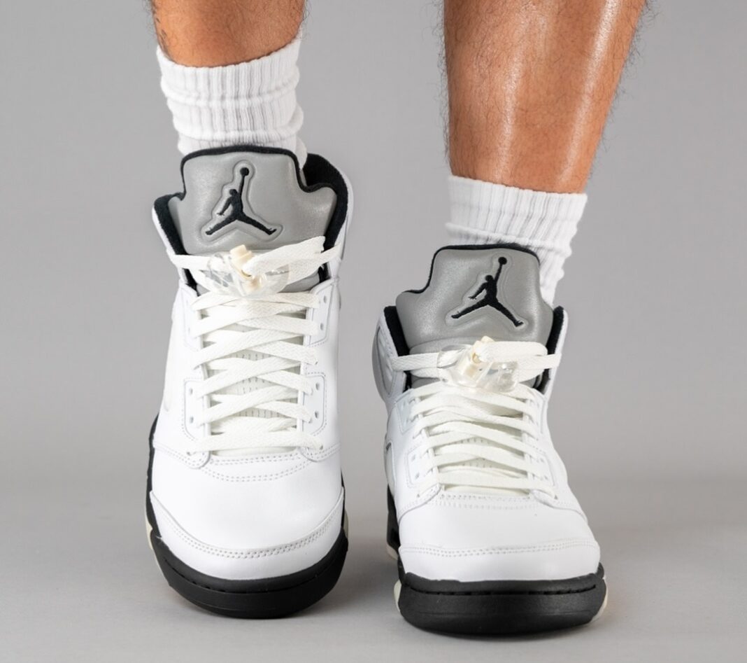 Air Jordan 5 White Black DD0587-110