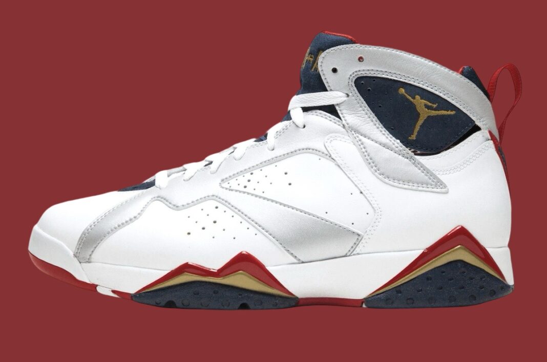 Air Jordan 7 Olympic vs Miro Olympic Comparison