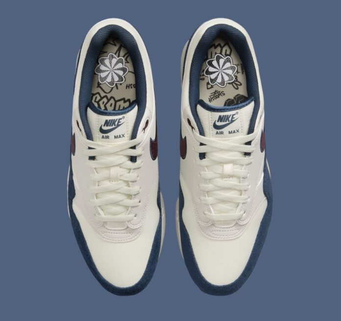 Nike Air Max 1 Armory Navy Notebook Doodles FN6952-103