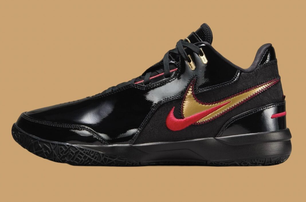 Nike LeBron NXXT Gen AMPD Black Metallic Gold FJ1566-001