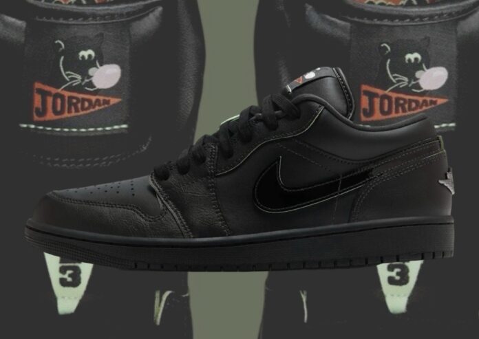 Air Jordan 1 Low Black Cat Mascot