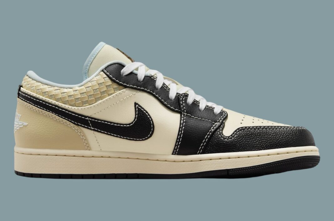 Air Jordan 1 Low SE Coconut Milk Black HQ3437-101