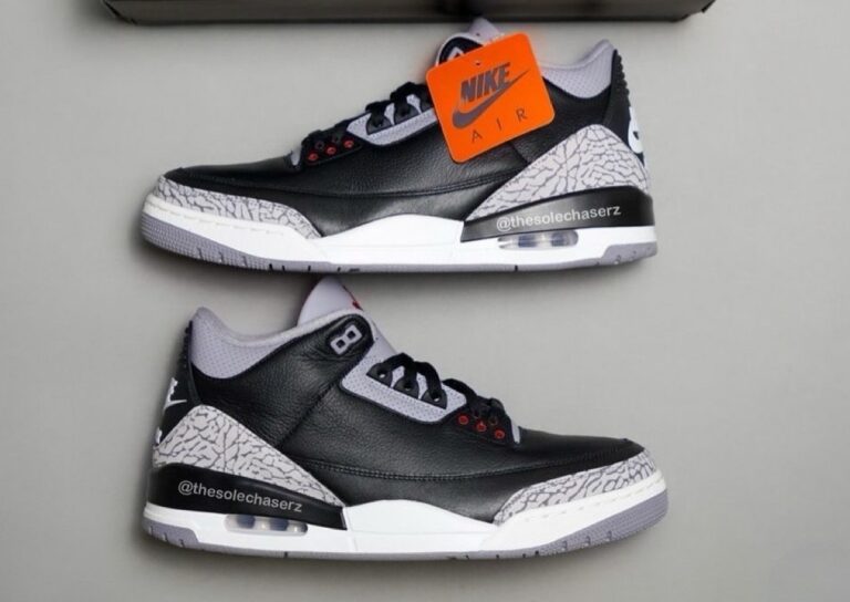 Air Jordan 3 OG Black Cement 2024 DN3707-010
