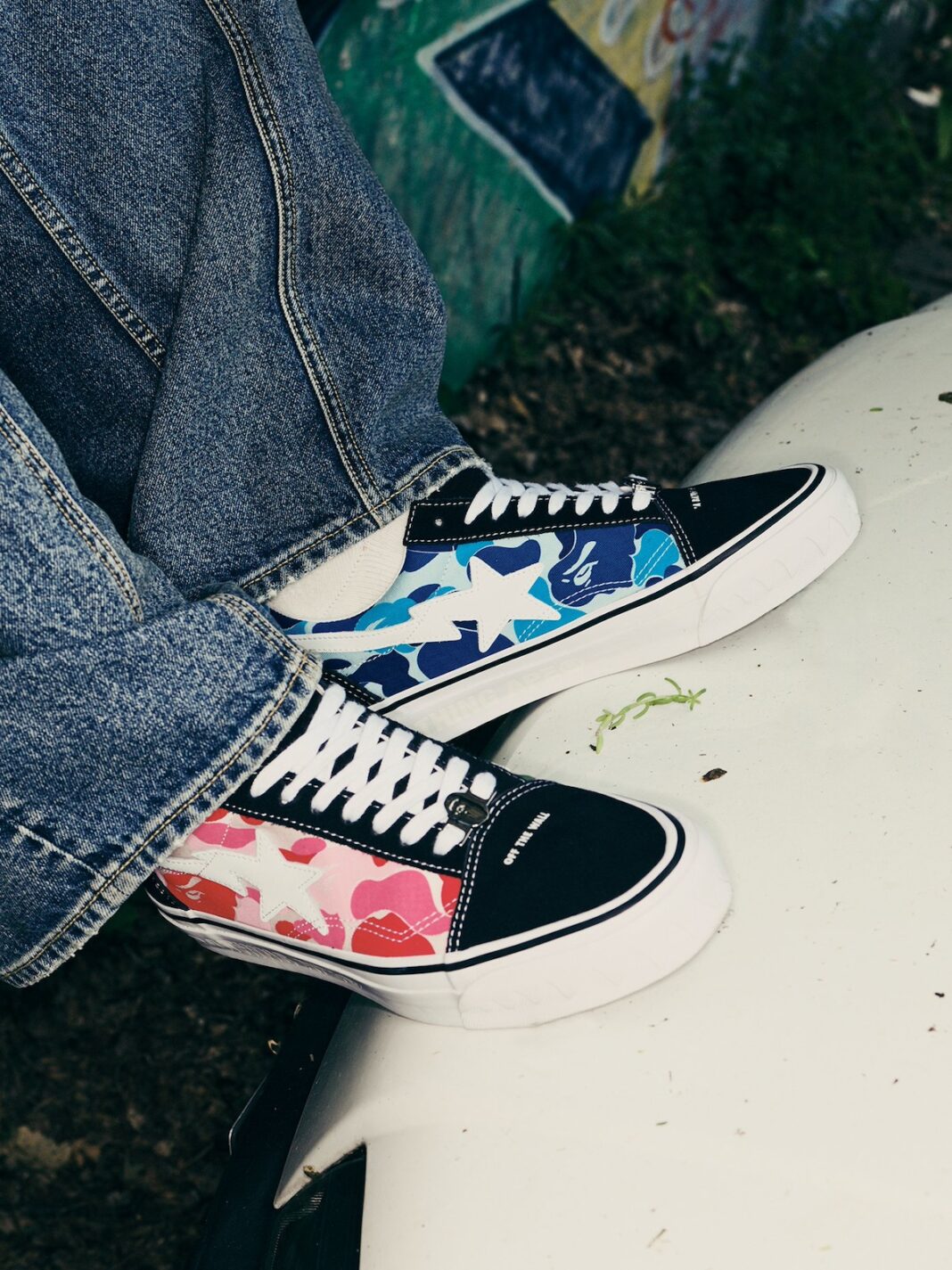 BAPE x Vans Old Skool Sk8-Mid 2024