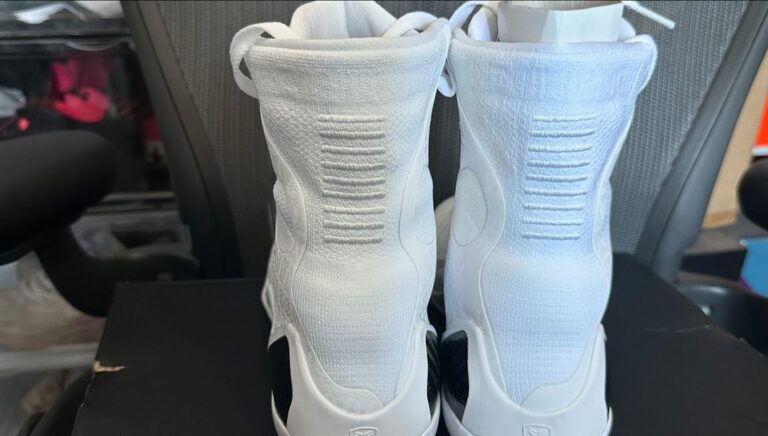 Nike Kobe 9 Elite High Protro Halo White FZ7335-100