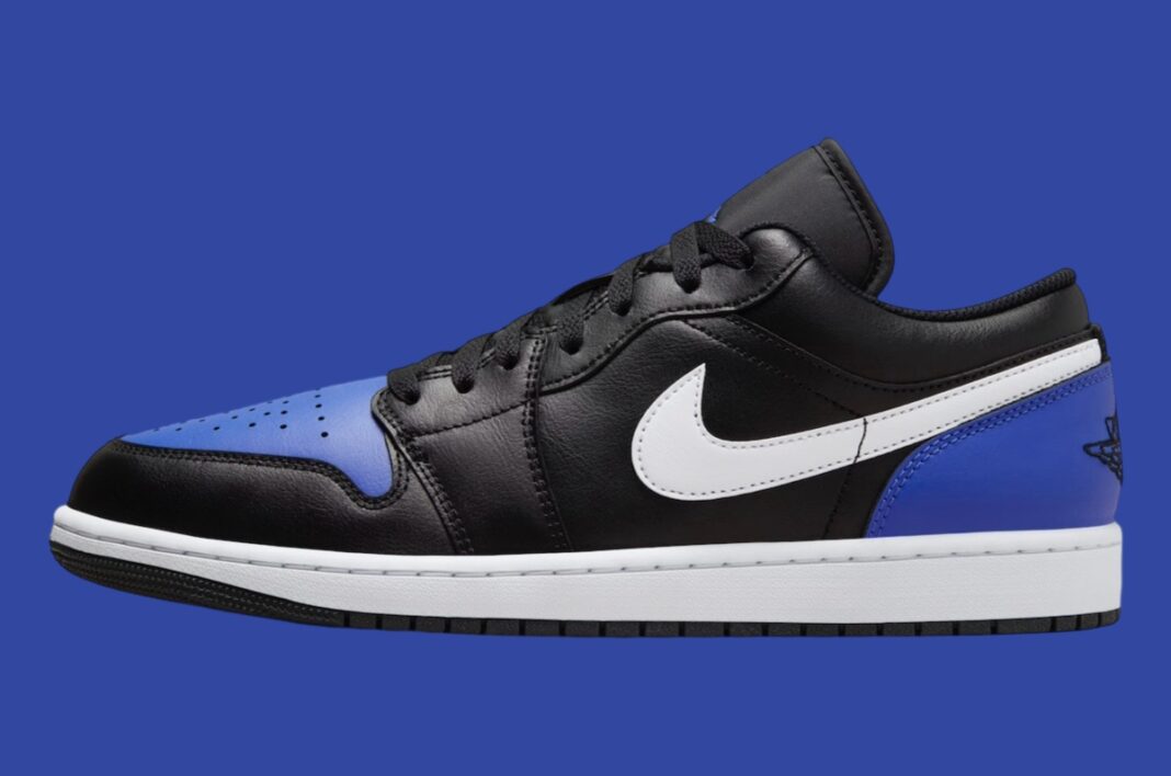 Air Jordan 1 Low Black Royal Toe 553558-042
