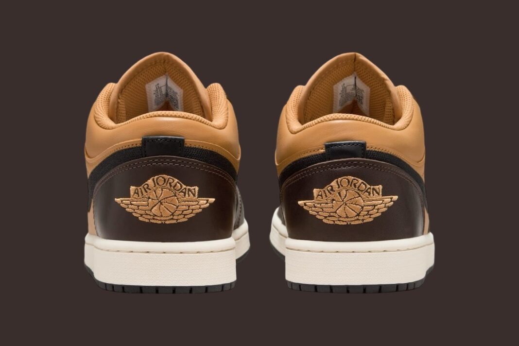 Air Jordan 1 Low Flax Baroque Brown HQ3603-201
