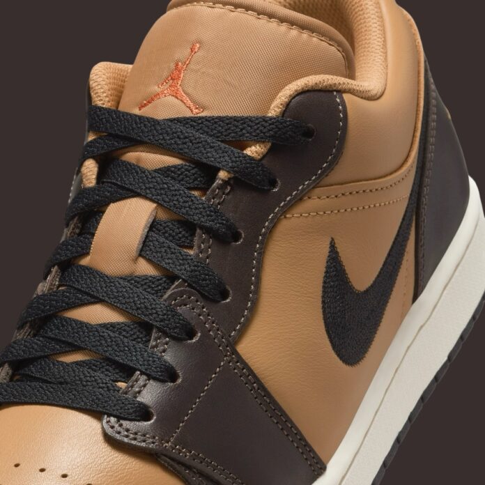 Air Jordan 1 Low Flax Baroque Brown HQ3603-201