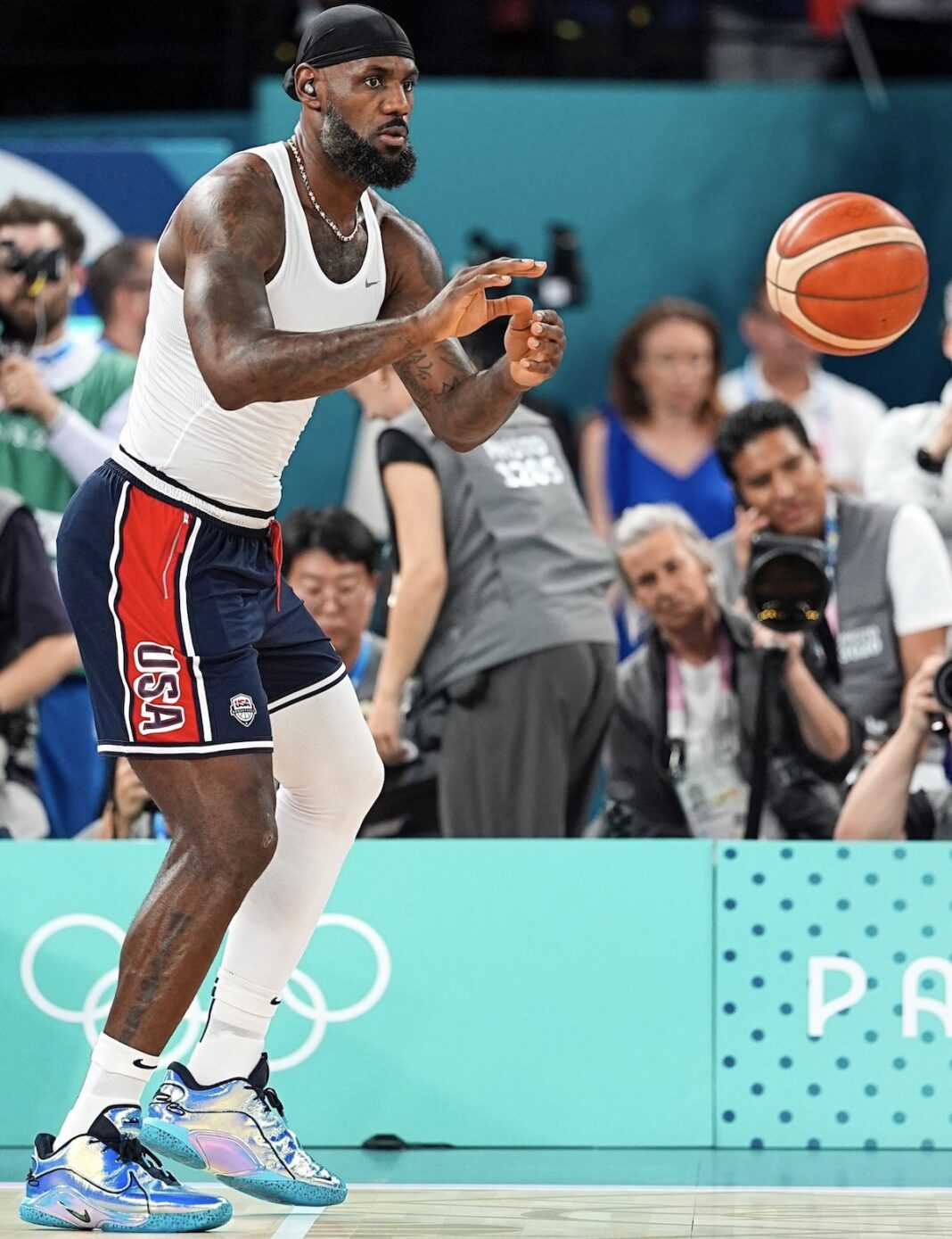 Nike LeBron 22 Olympic Gold Medal PE