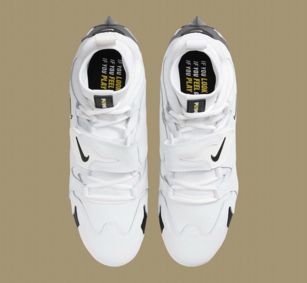 Nike Diamond Turf 96 TD Cleats White Team Gold HJ3360-100