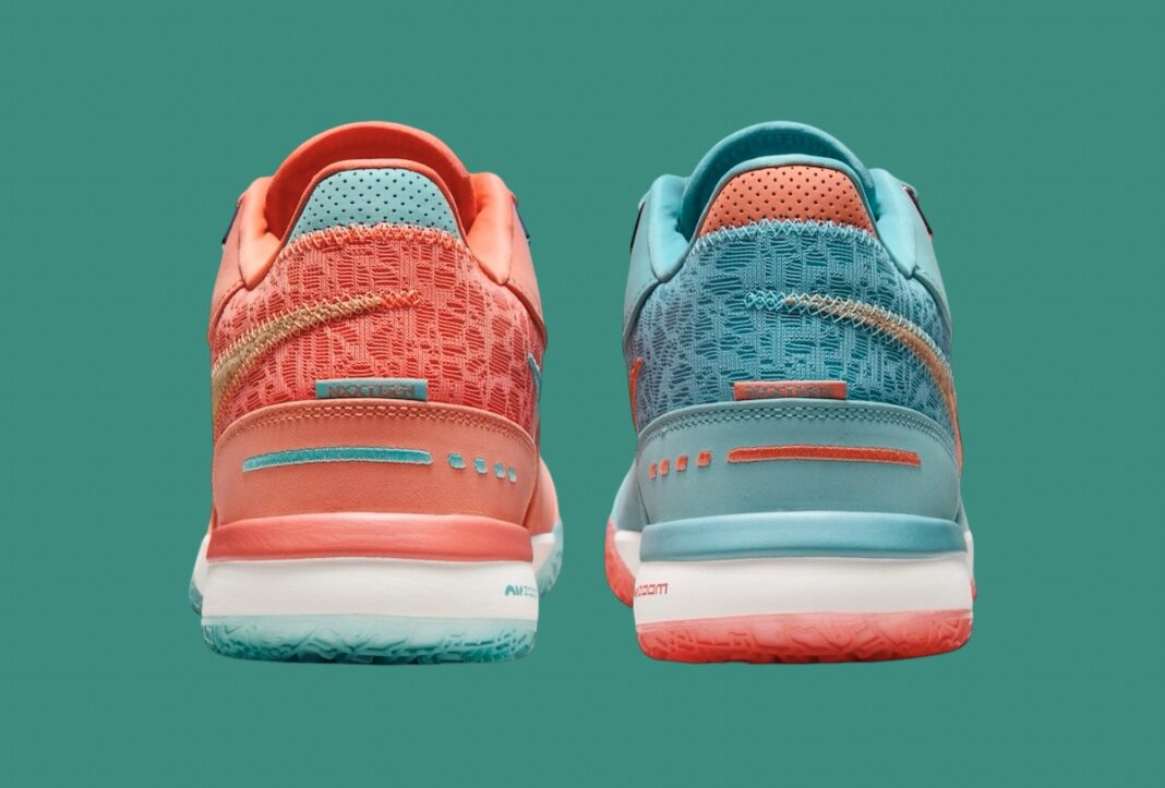 Nike LeBron NXXT Gen AMPD Mineral Blue Light Wild Mango FJ1566-401
