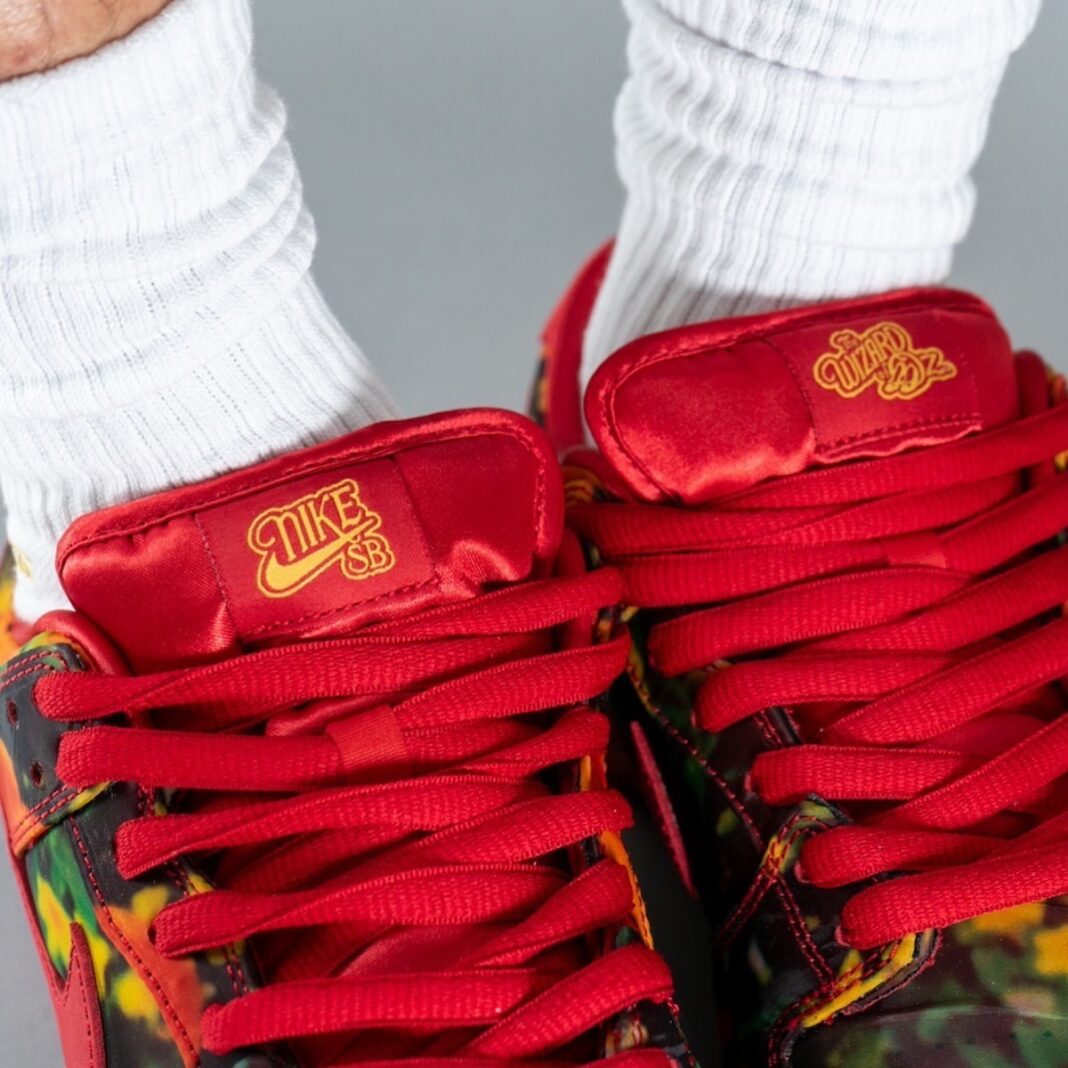 The Wizard of Oz x Nike SB Dunk Low FZ1291-600