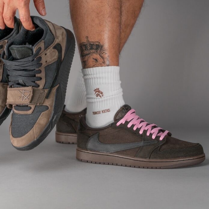 Travis Scott x Air Jordan 1 Low OG Velvet Brown DM7866-202