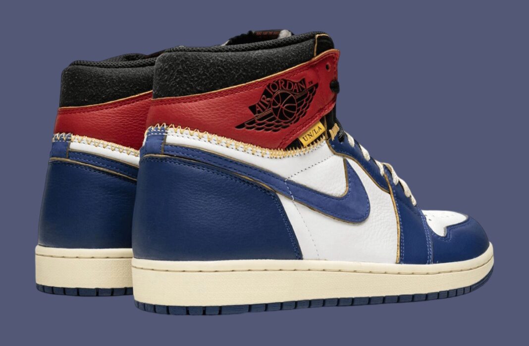 Union LA x Air Jordan 1 Storm Blue vs Air Jordan 4 Off Noir Comparison