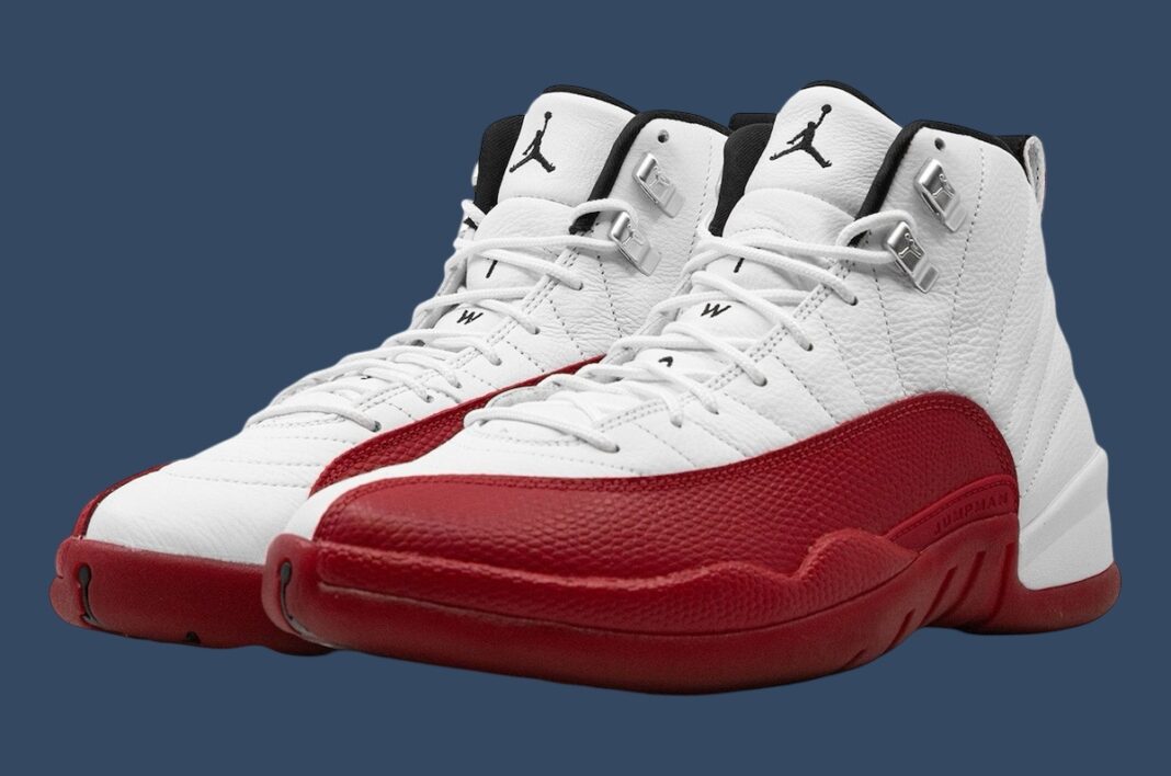 Air Jordan 12 Cherry vs French Blue Comparison