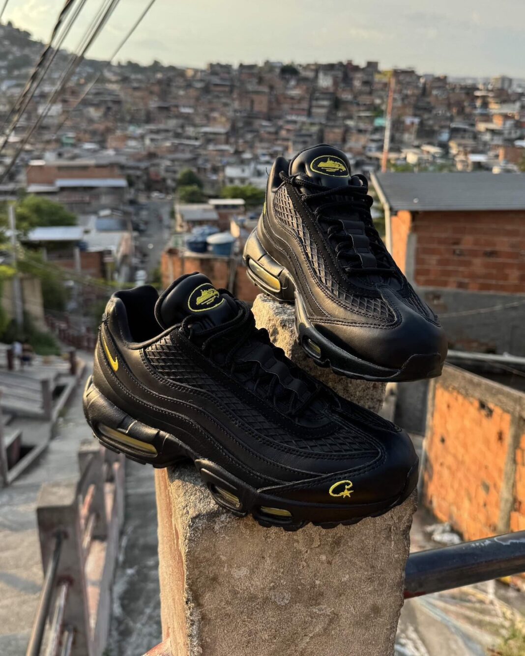 Corteiz x Nike Air Max 95 «Honey Black» Sortie avril 2025 - Boutique ...