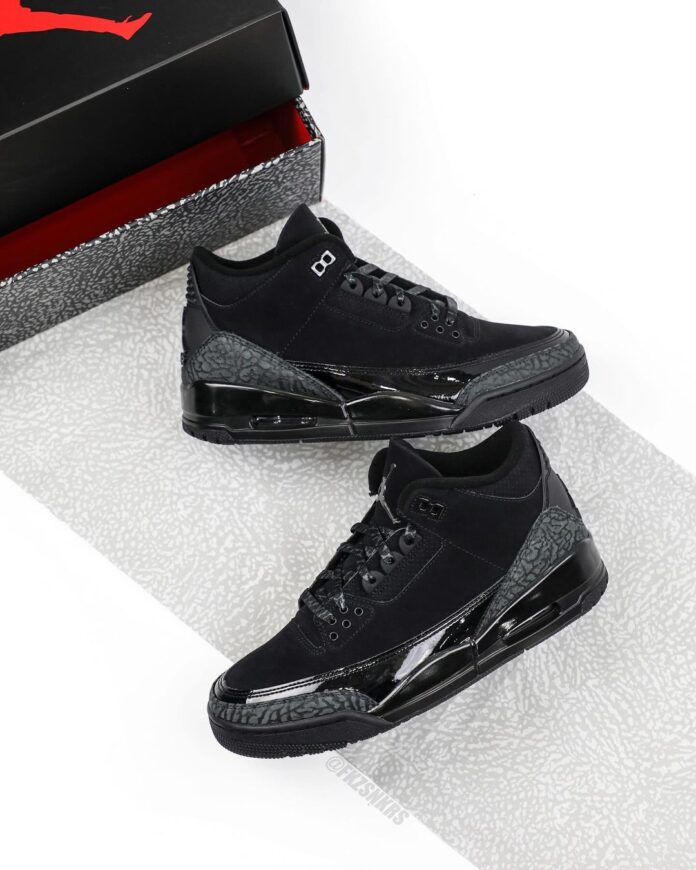 Air Jordan 3 Black Cat 2025 CT8532-001