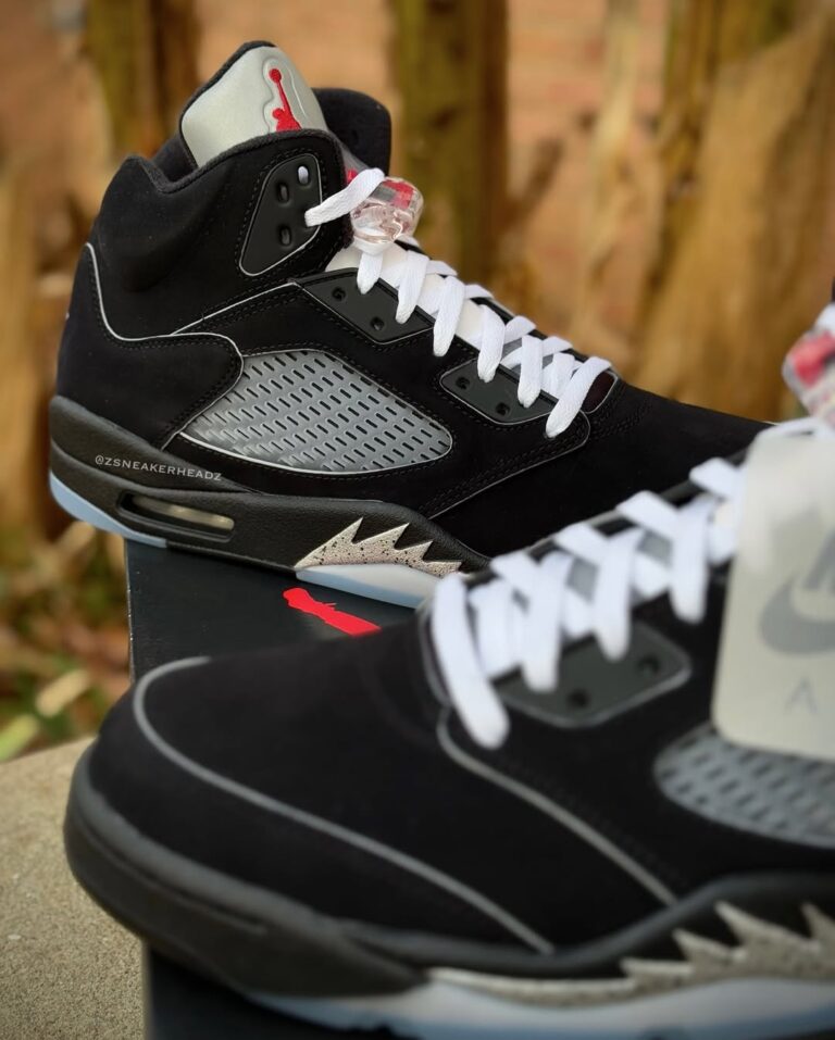 Air Jordan 5 Black Metallic Reimagined 2025