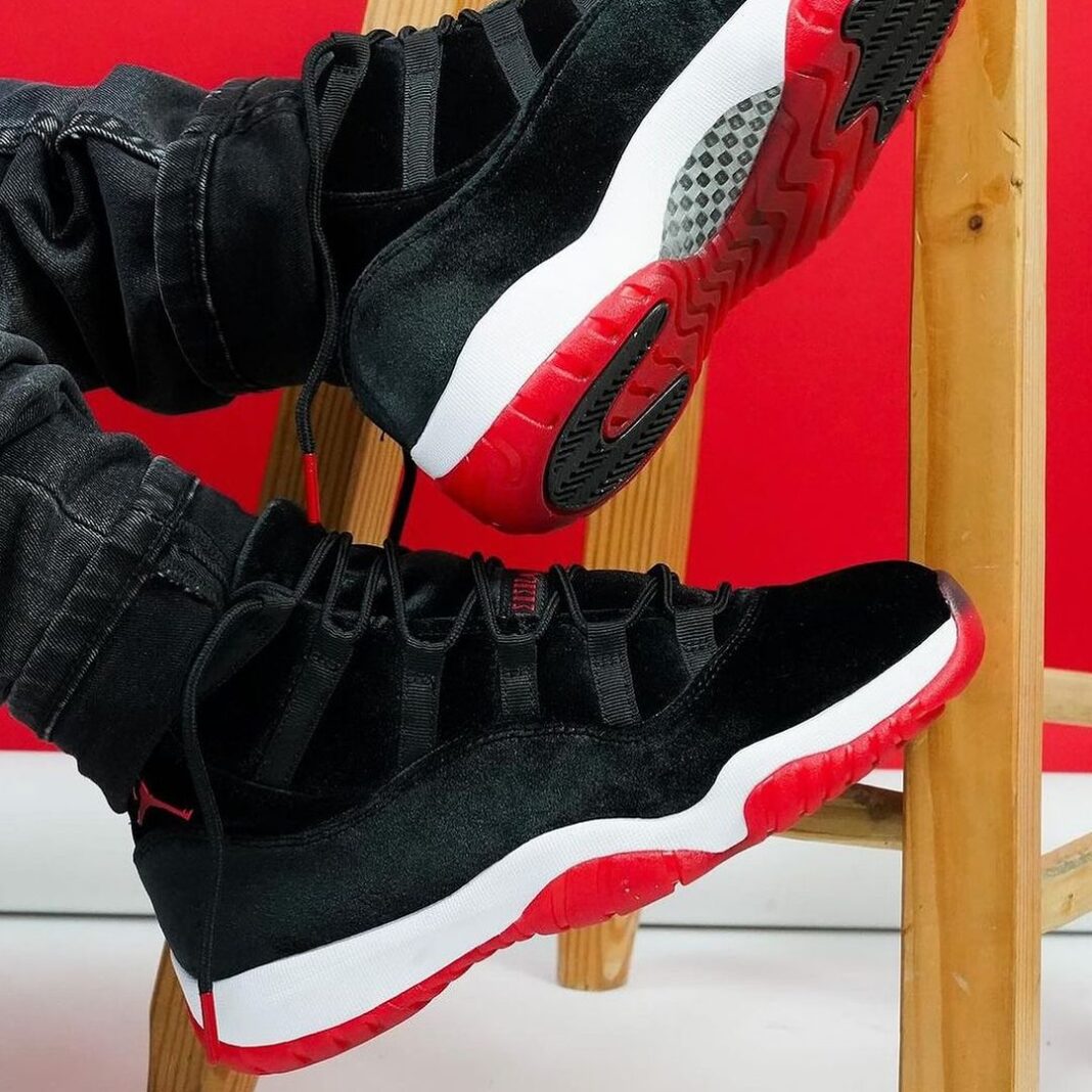 Air Jordan 11 Bred Velvet 2024 DB5457-061