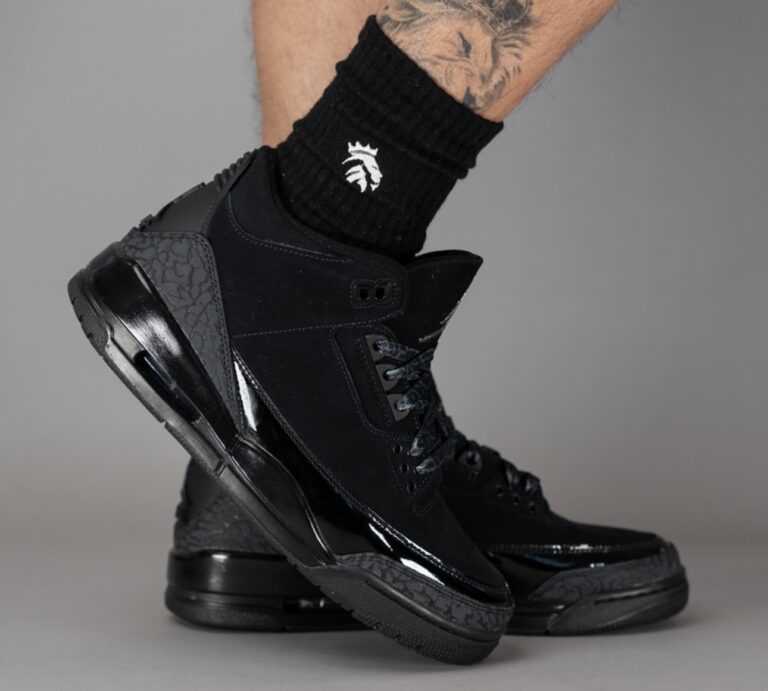 Air Jordan 3 Black Cat 2025 CT8532-001