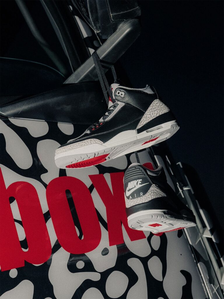 Solebox Air Jordan 3 Black Cement Truck