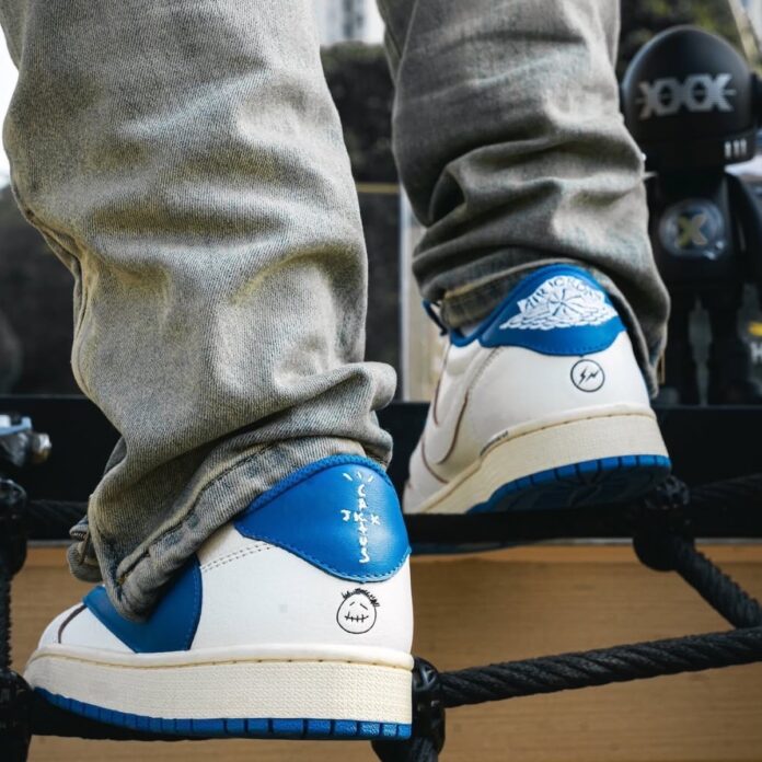 Travis Scott Fragment Air Jordan 1 Low OG DM7866-104