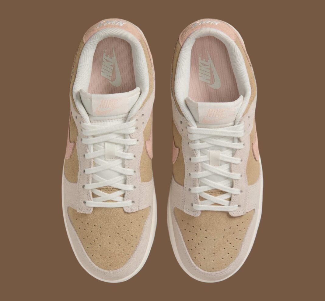 Nike Dunk Low Suede Phantom Washed Coral IB4367-030