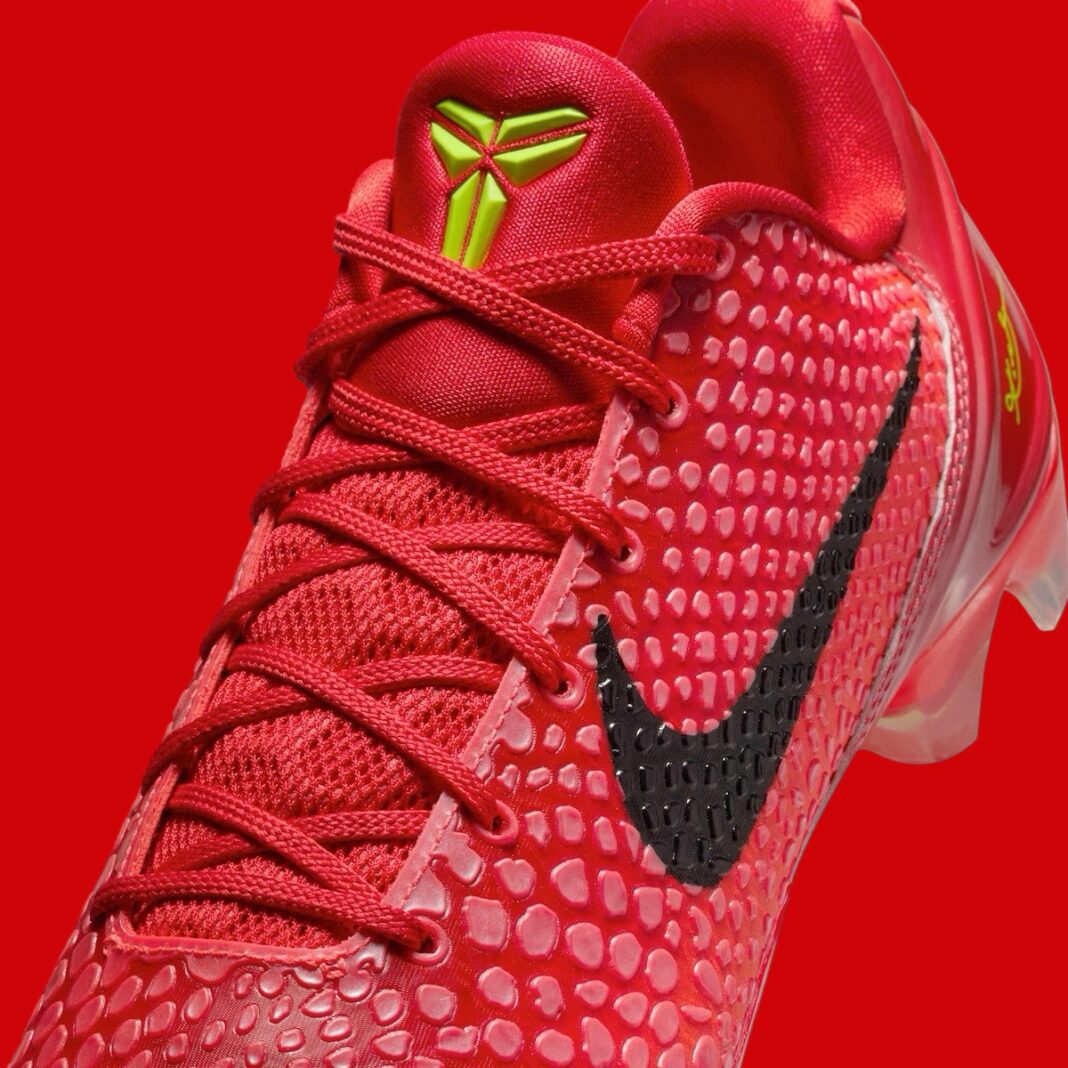 Nike Vapor Edge Kobe 6 Grinch Mismatch Cleats