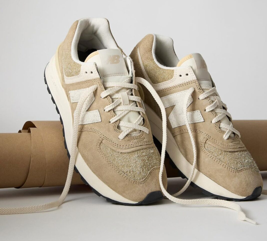 Todd Snyder x New Balance 574 Legacy Parchment and Pine
