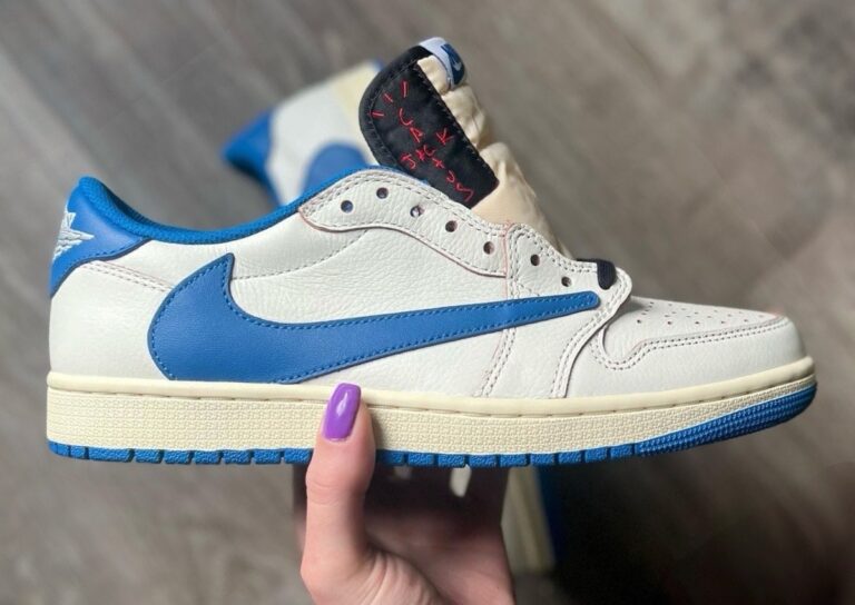 Travis Scott x Fragment x Air Jordan 1 Low OG DM7866-104