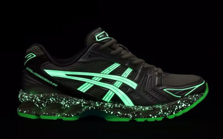 atmos x ASICS GEL-Kayano 14 Glow in the Dark 1203A575-100